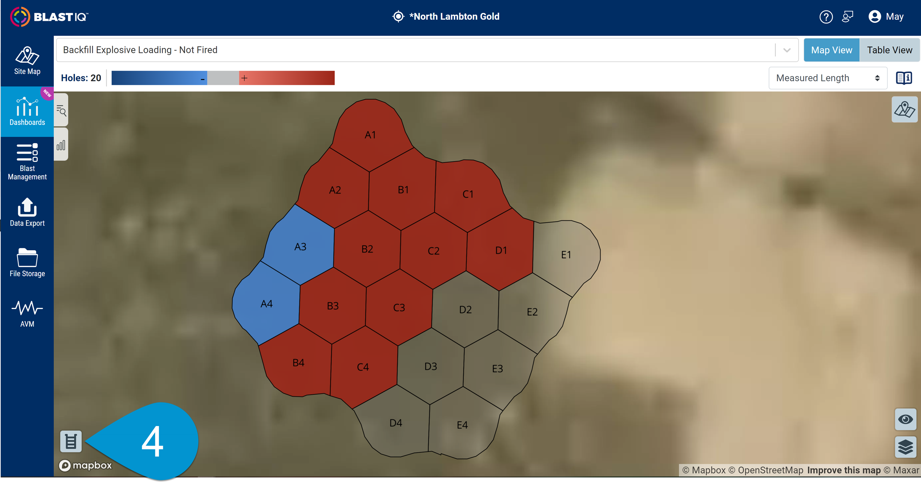 BlastIQ™ Insights - Drilling Length Dashboard – Orica