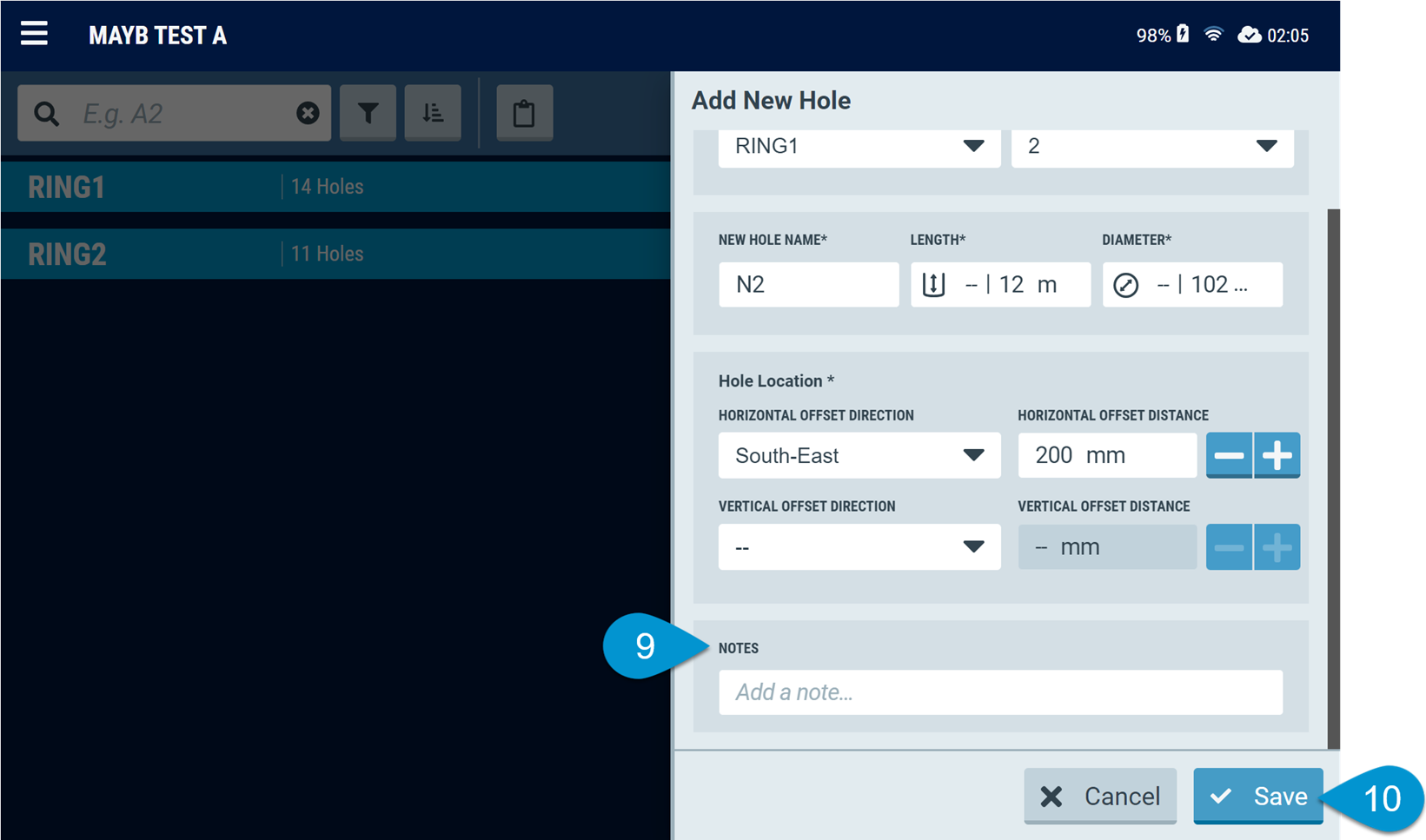 BlastIQ™ Mobile - Underground Redrill – Orica