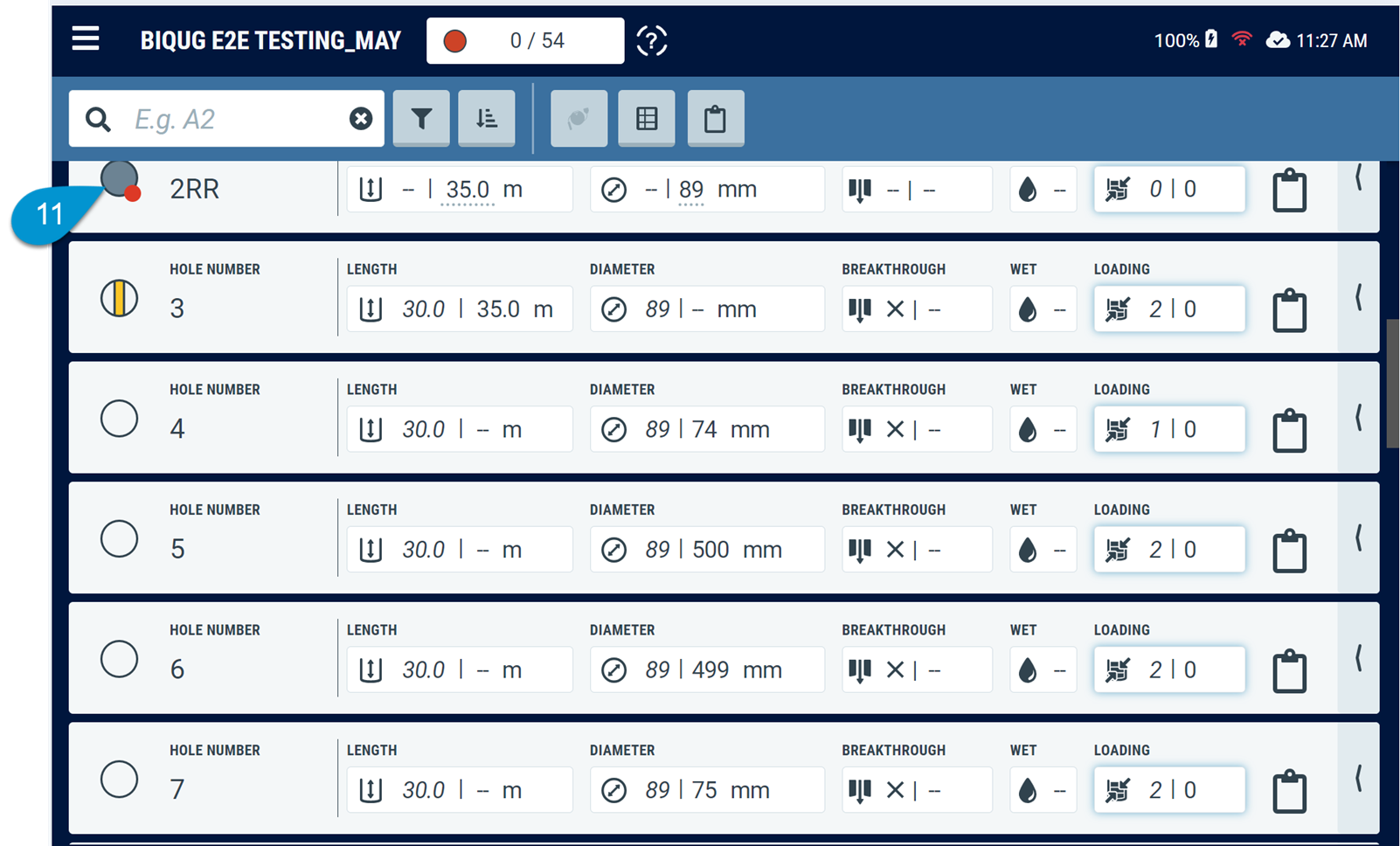 BlastIQ™ Mobile - Underground Redrill – Orica