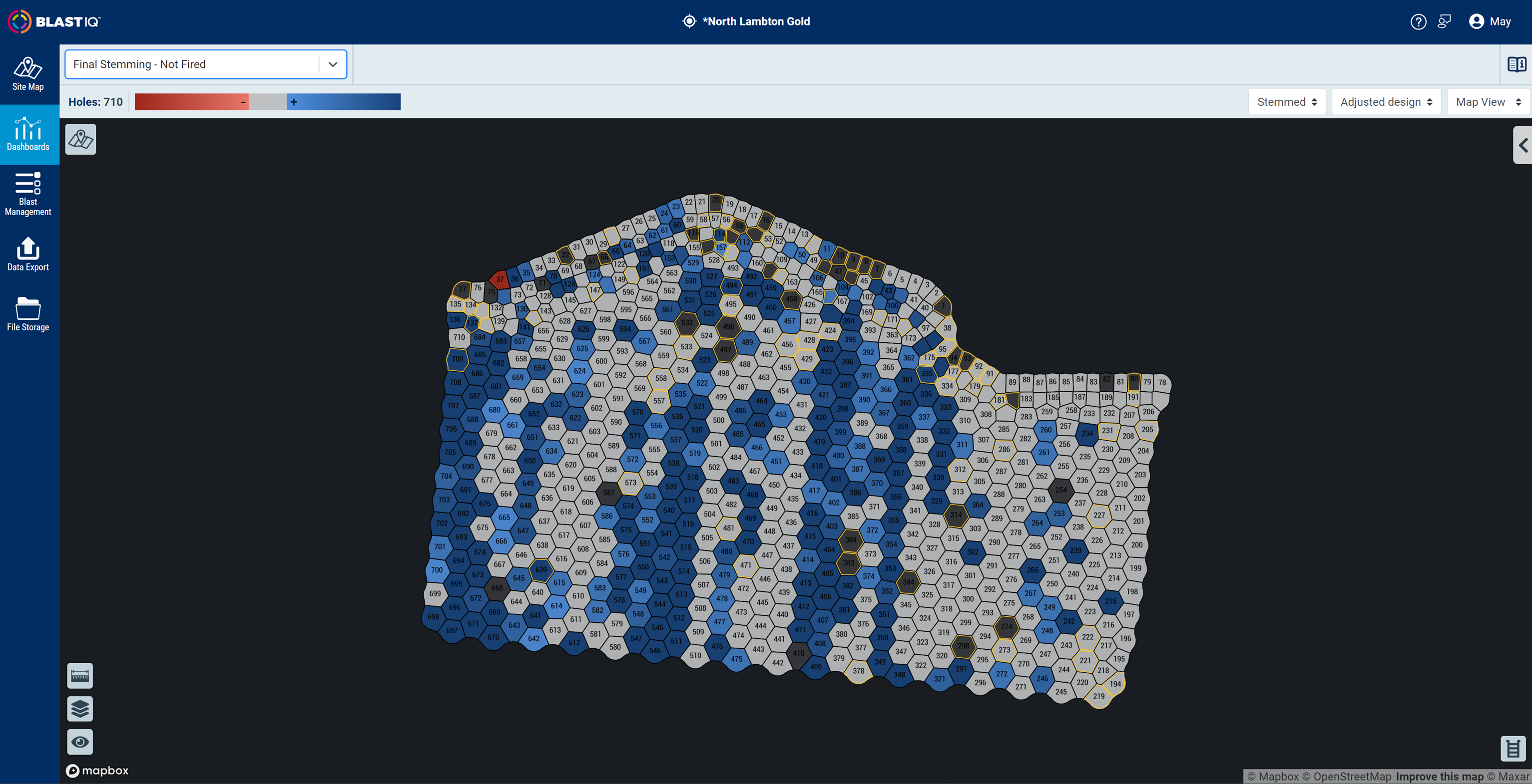 Blastiq™ Insights Final Stemming Length Orica