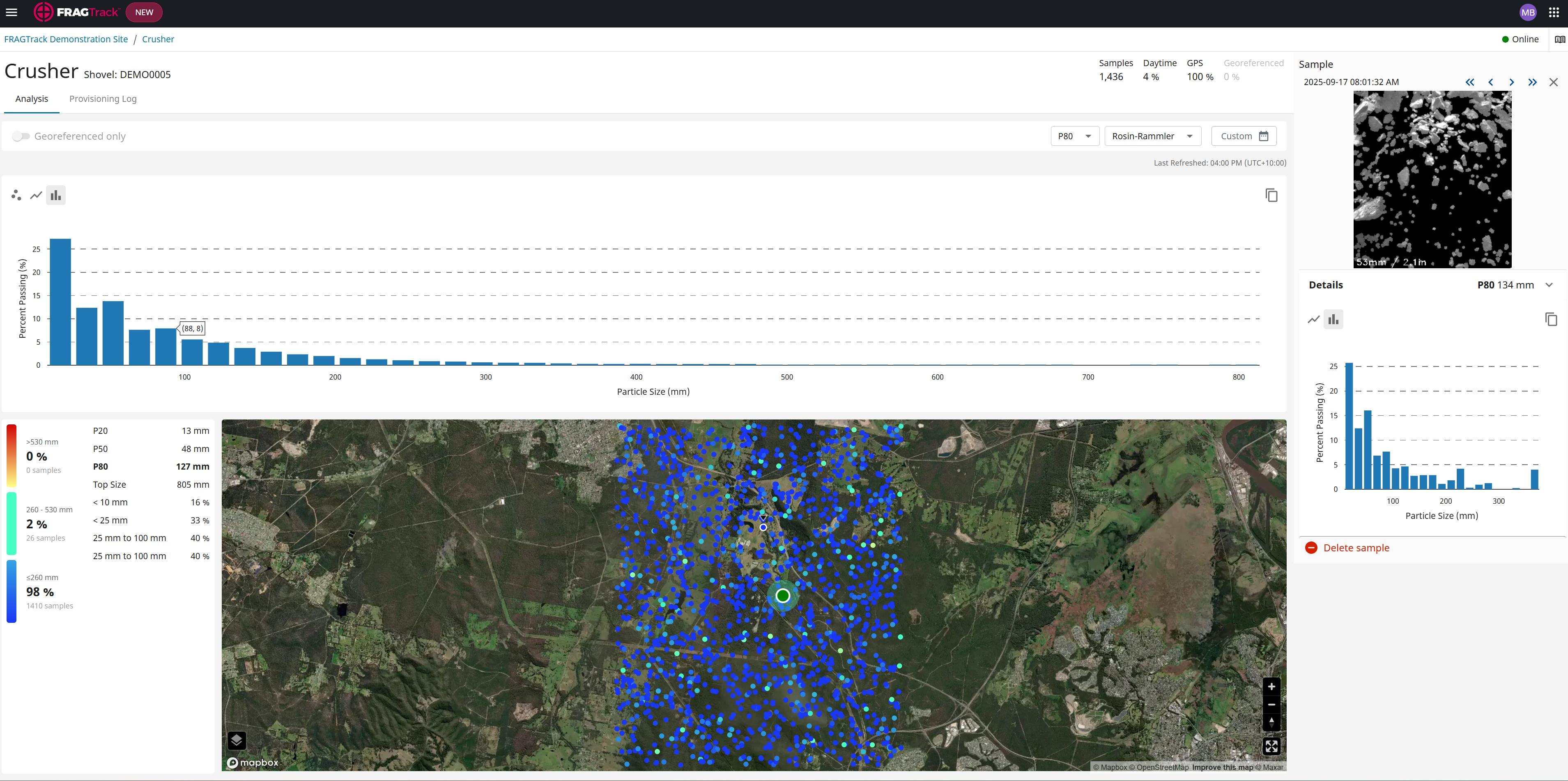 NEW FRAGTrack™ web portal - Installation Page – Orica