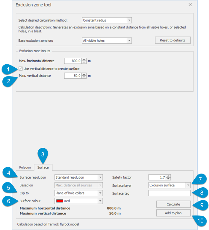 Exclusion Zone Tool – Orica